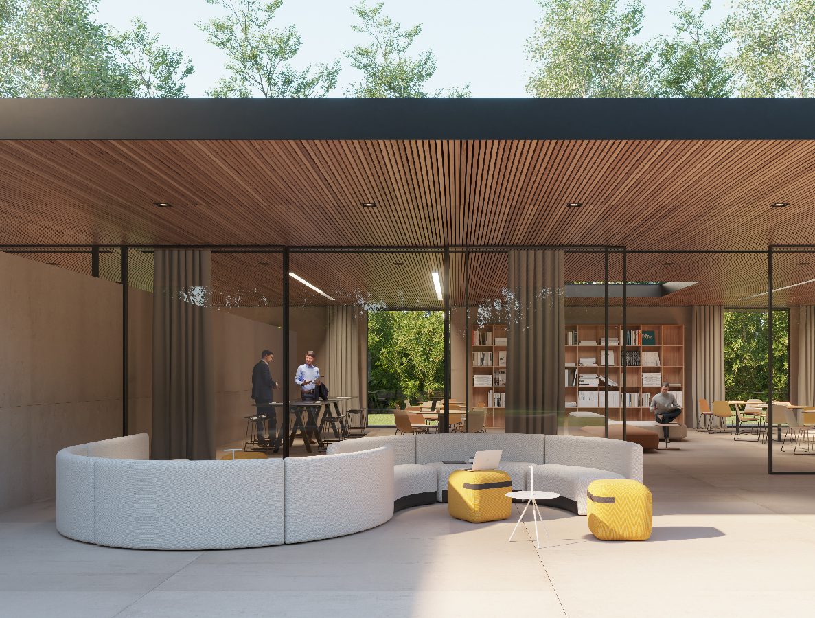 Nature and design for collaborative offices that look outwards | Viccarbe