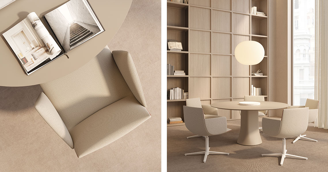 Cambio table | Conference table for offices and homes | Viccarbe