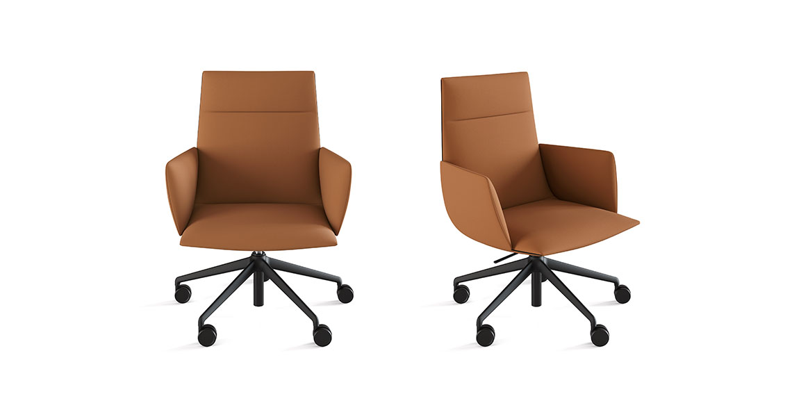 Silla Noha Executive cinco ruedas - Viccarbe